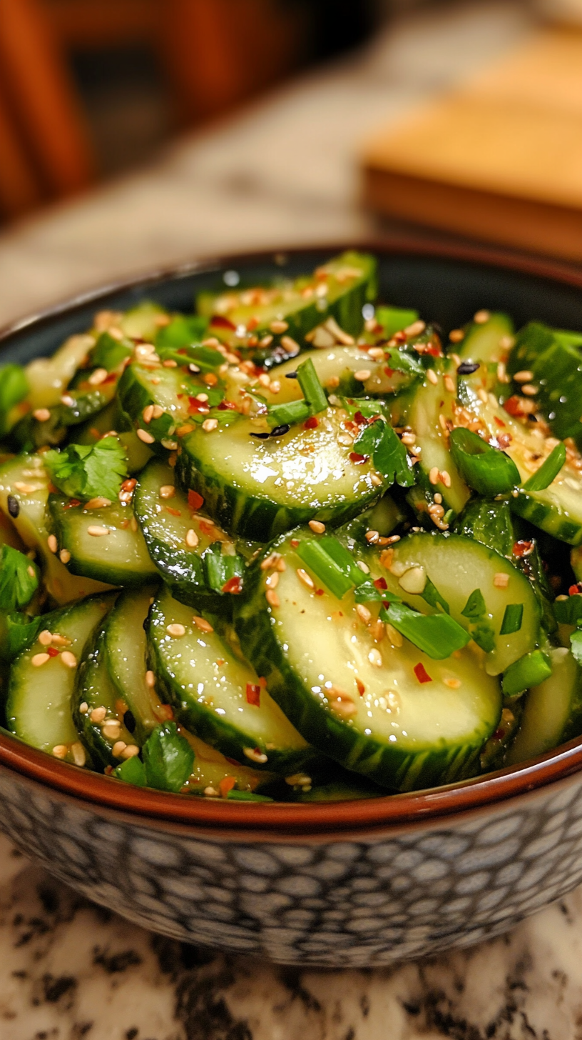 Asian Cucumber Salad Magic: A Refreshing Delight in Minutes - receipster