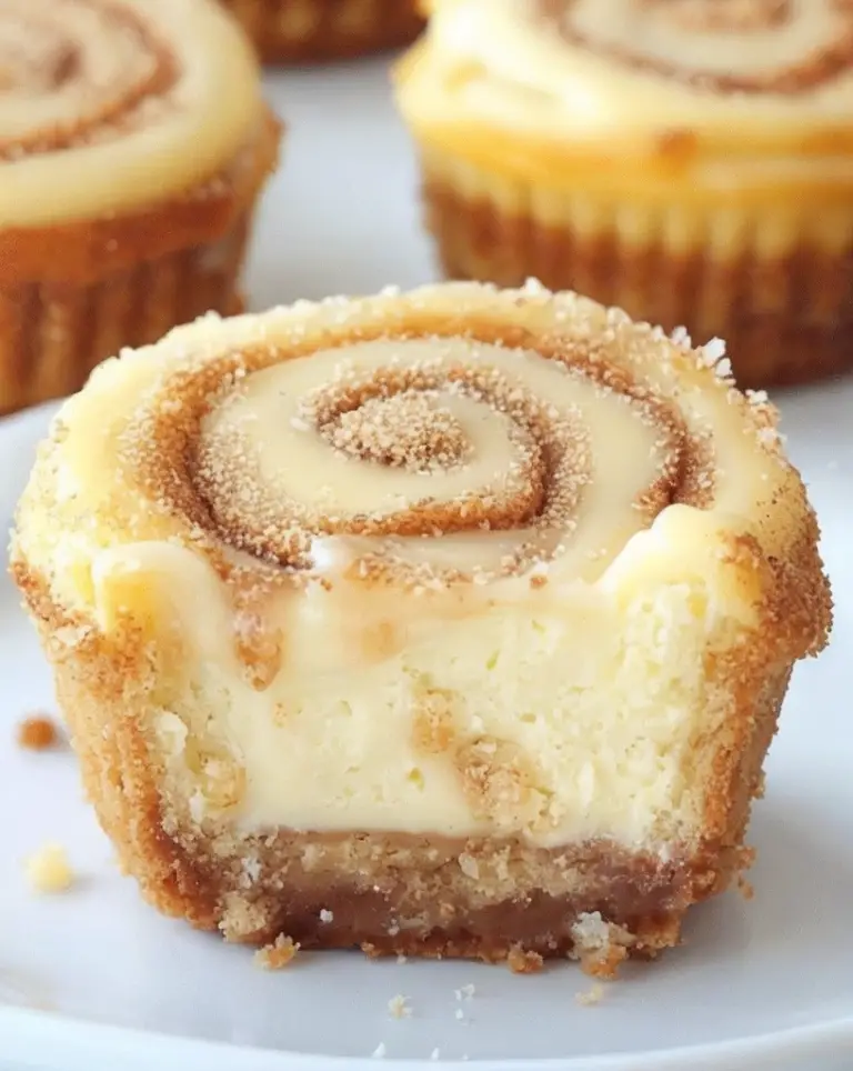 Delicious Mini Cinnamon Roll Cheesecakes for Effortless Dessert ...
