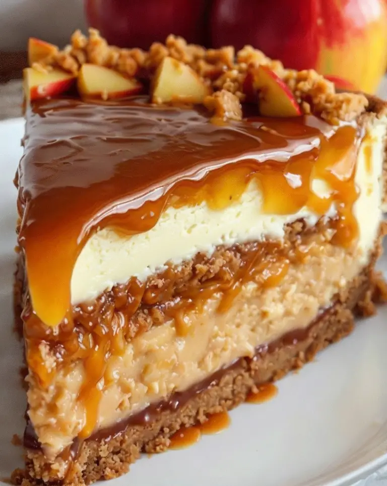 Ultimate Caramel Apple Cheesecake Recipe – Family Favorite – receipster