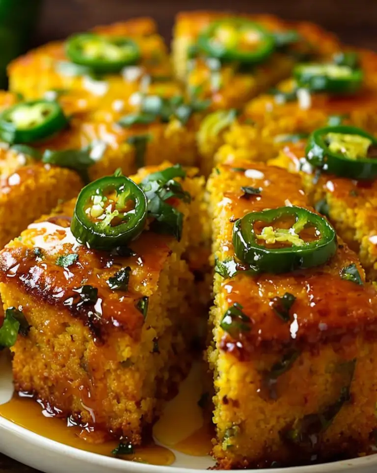 Spicy Jalapeño Cornbread: Easy Homemade Recipe with Sweet Lime Honey ...