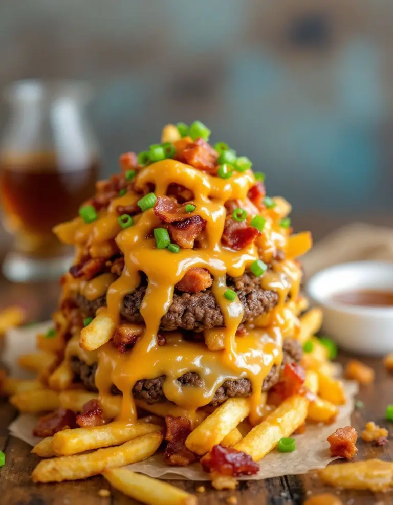 Ultimate Maple Glazed Bacon Cheeseburger Poutine – Family Favorite ...