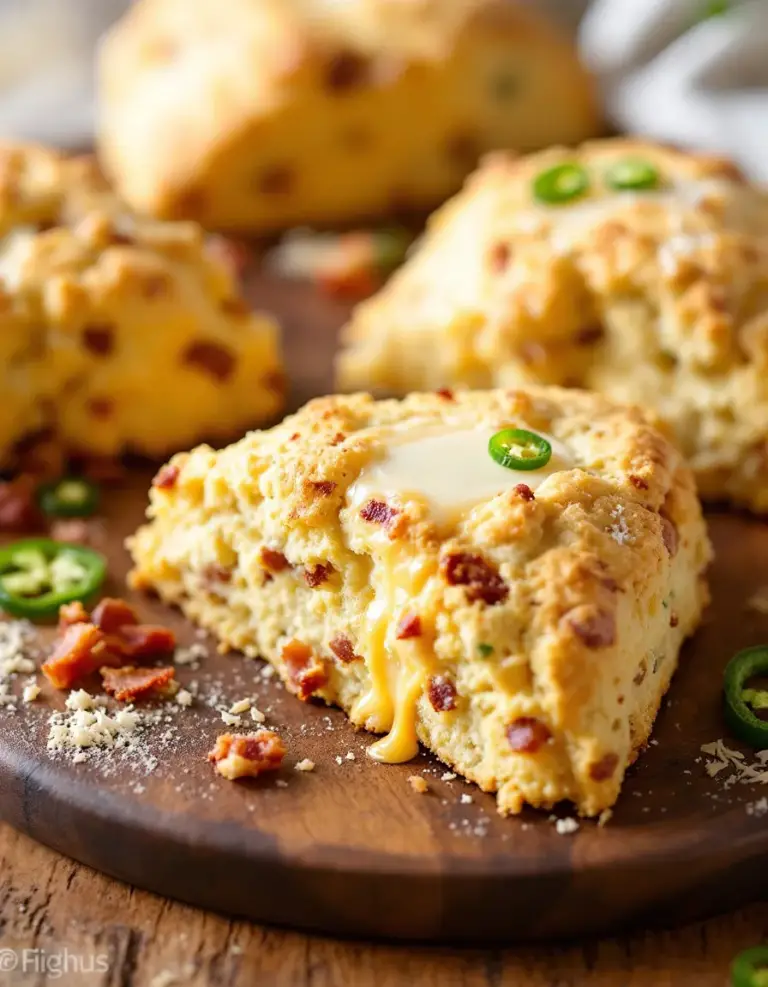 Best Bacon, Pepper Jack, and Jalapeno Scones – Savory & Spicy - receipster