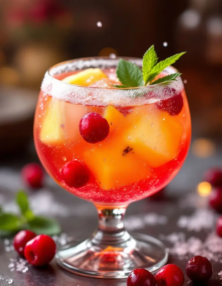 Easy Cranberry Pineapple Fizz – Perfect for Parties – receipster