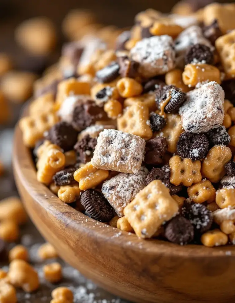 Easy Ritz Bits and Oreo Puppy Chow - Sweet & Salty Snack - receipster