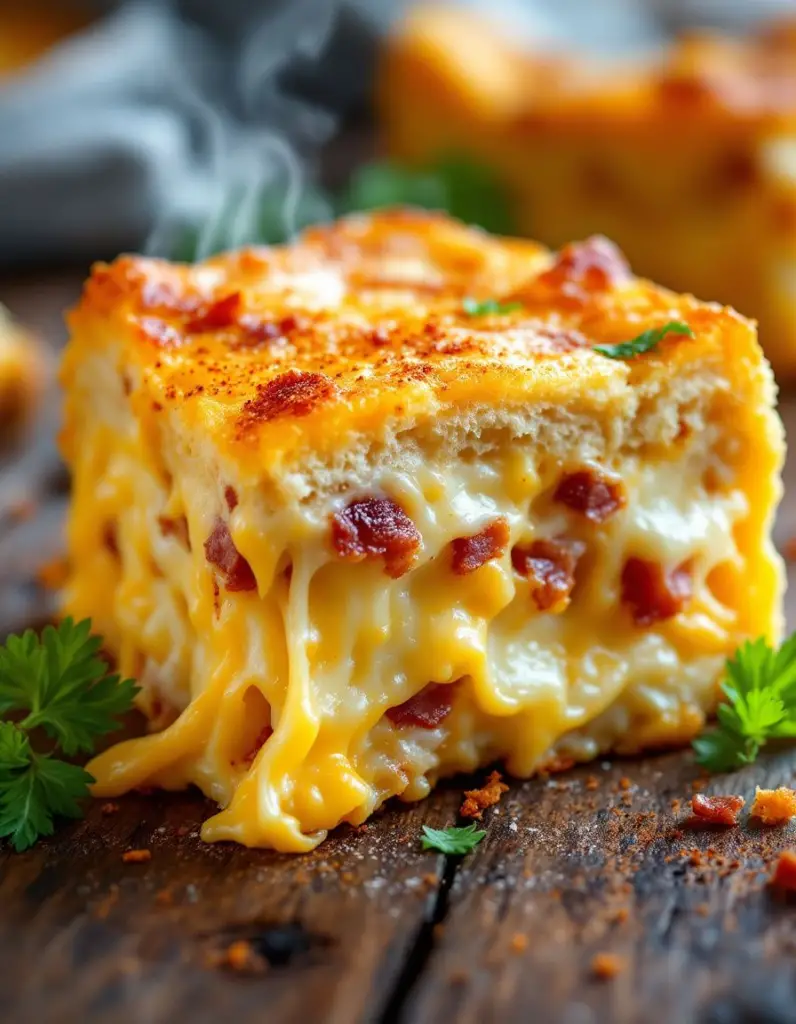 Ultimate Smoky Bacon Cheddar Grilled Cheese Bake Recipe – receipster