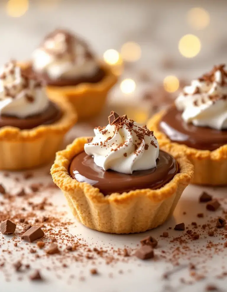 Easy Mini Chocolate Pie Recipe with a Buttery Crust – receipster