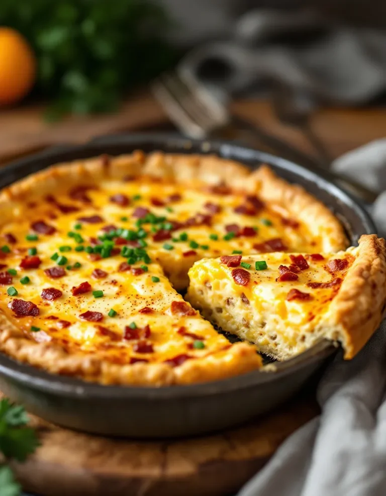 Easy Bacon and Cheese Crustless Quiche Recipe – receipster