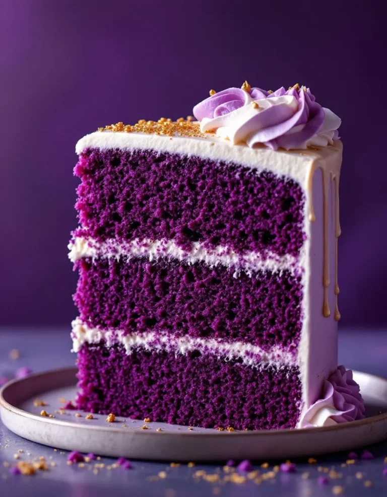 Best Purple Velvet Cake - Rich and Vibrant Recipe - receipster